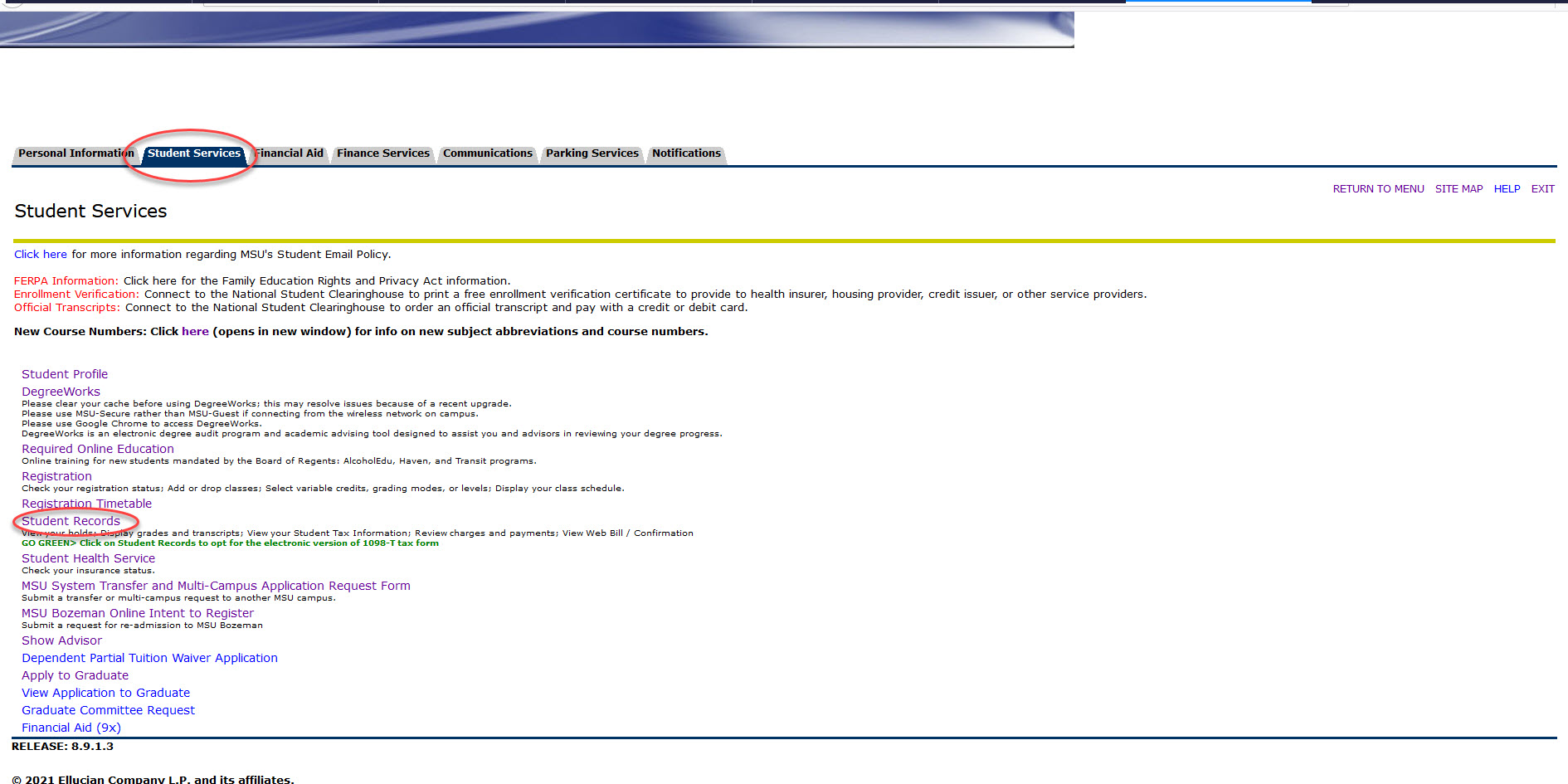 Accessing Your Unofficial Transcript - Registrar | Montana State University Accessing Your Unofficial Transcript - Registrar | Montana State University